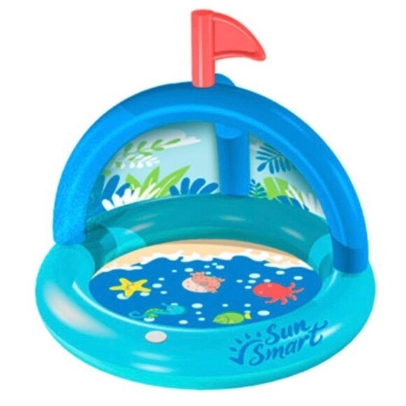 Sun Smart | Toys | Pool Kiddie Kids Baby Pool Greyland 2 Sun Smart ...